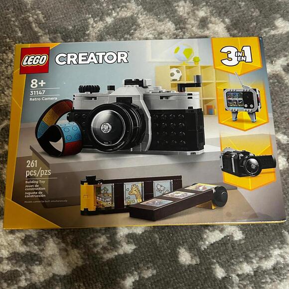 Lego | Toys | Lego Creator Retro Camera 3 In Building Set Nwt | Poshmark
